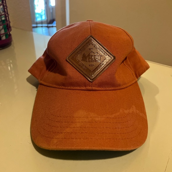 REI | Accessories | Burnt Orange Rei Recreational Equipment Coop Hat ...